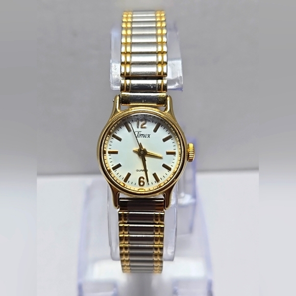 Timex | Accessories | Womens Timex Classic Petite Silver Gold Tone ...